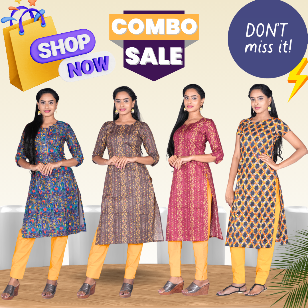 KURTI COMBO SETS – Sankalp Outfits
